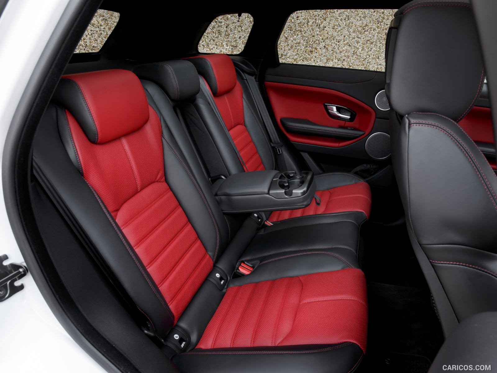 Range Rover Evoque Red Leather Interior Home Alqu 8061